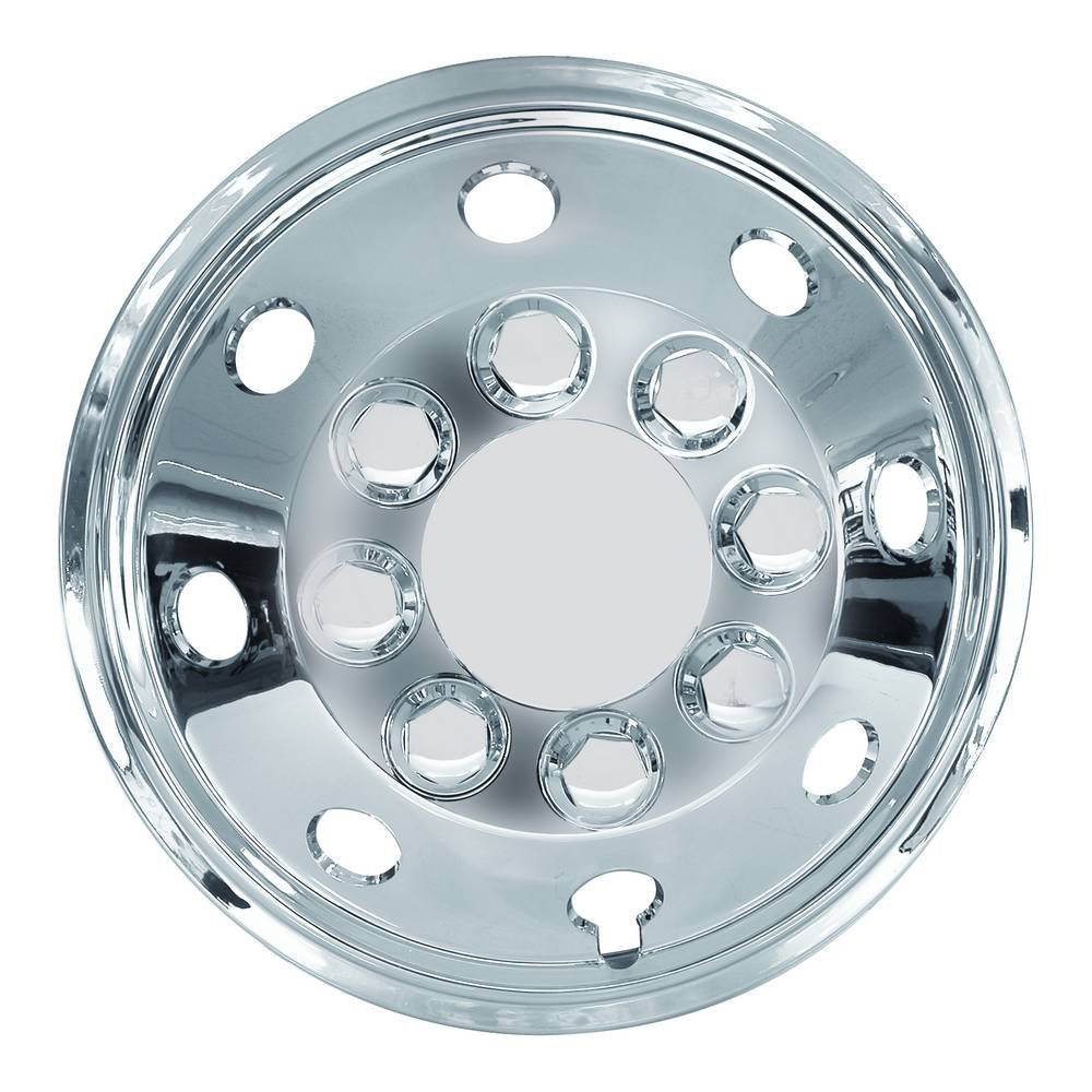 15 Van Taxi Chrome Deep Dish Raised Wheel Center Trims Covers Set