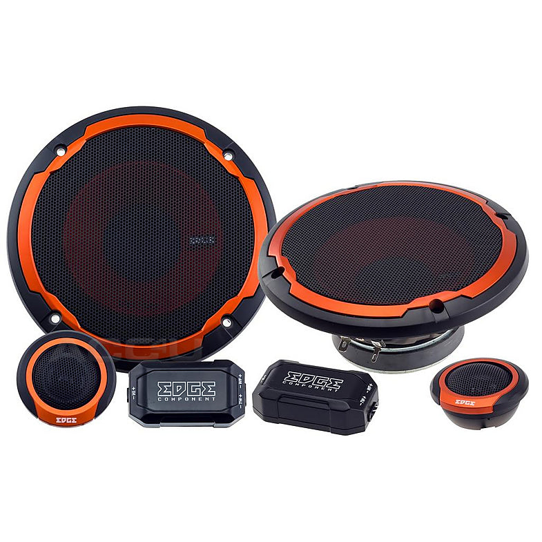 Edge ED306 E2 6.5" 165mm 480w Car Door Component Speakers System Set